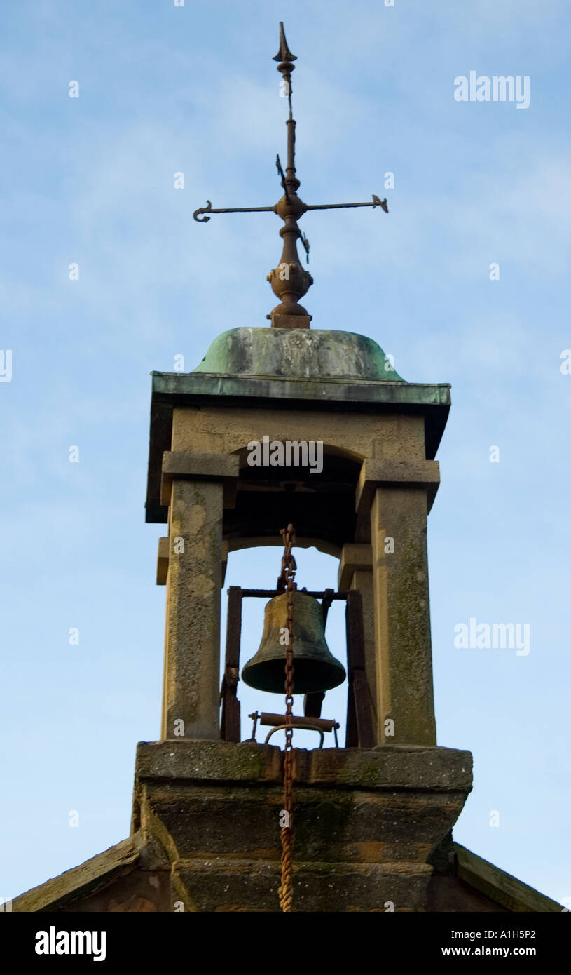 Church bell tower Stock Photo - Alamy