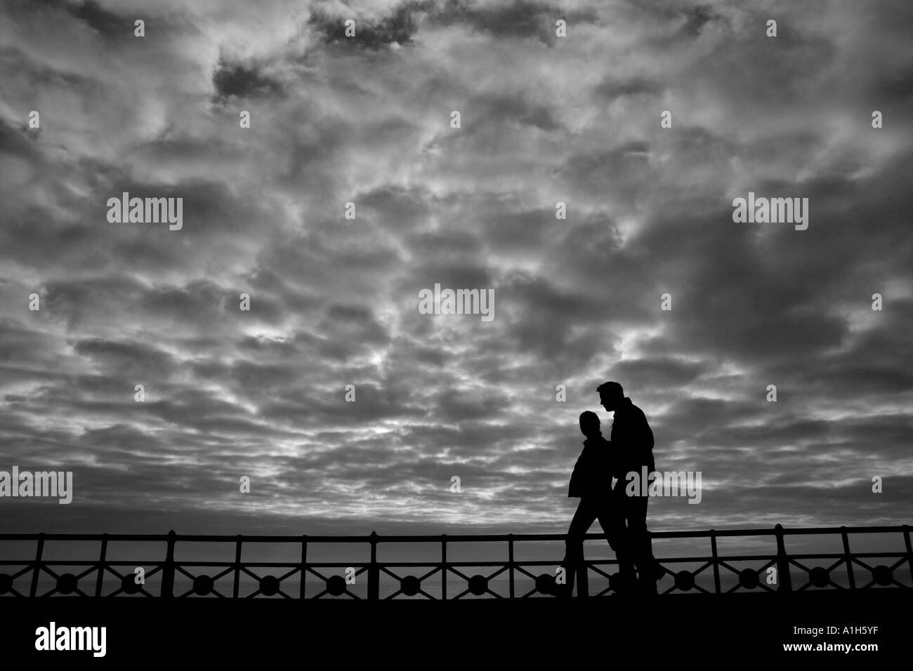 Front sea winter Black and White Stock Photos & Images - Alamy
