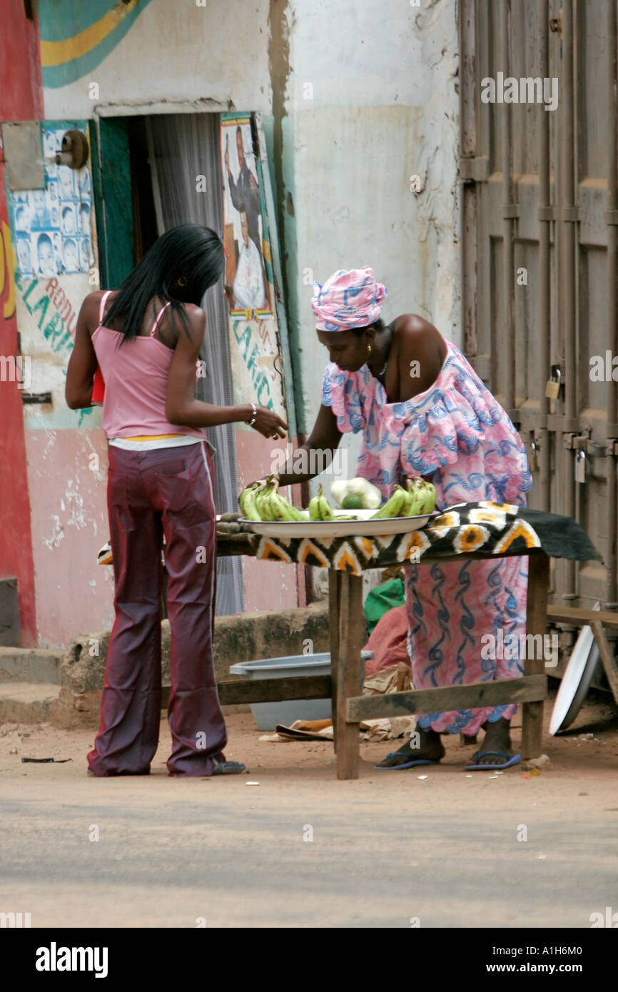Gambia street hi-res stock photography and images - Alamy