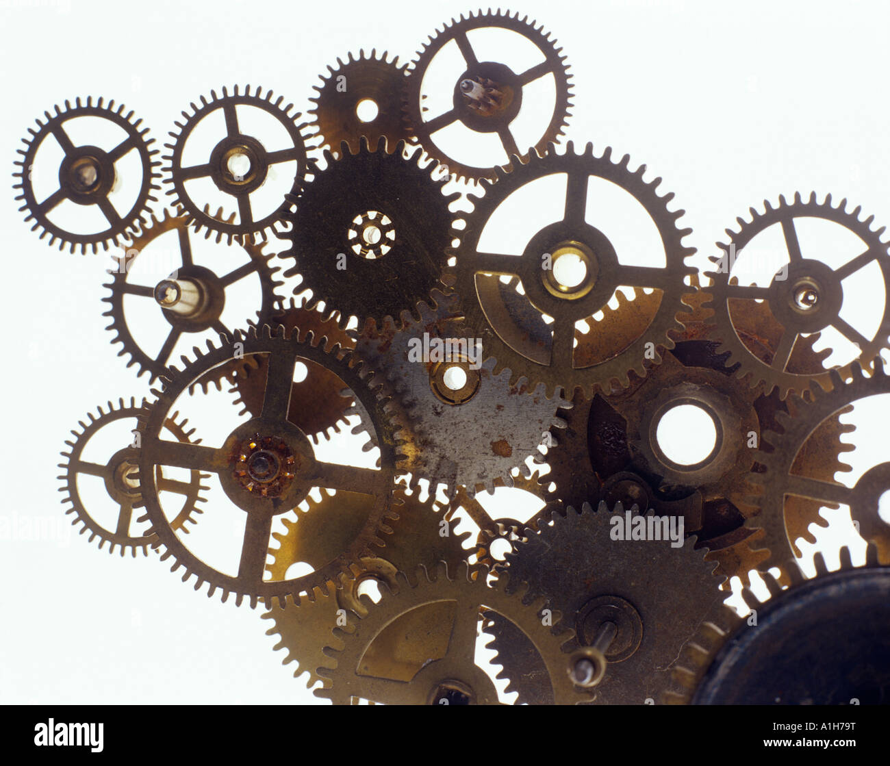 Clock cogs hi-res stock photography and images - Alamy