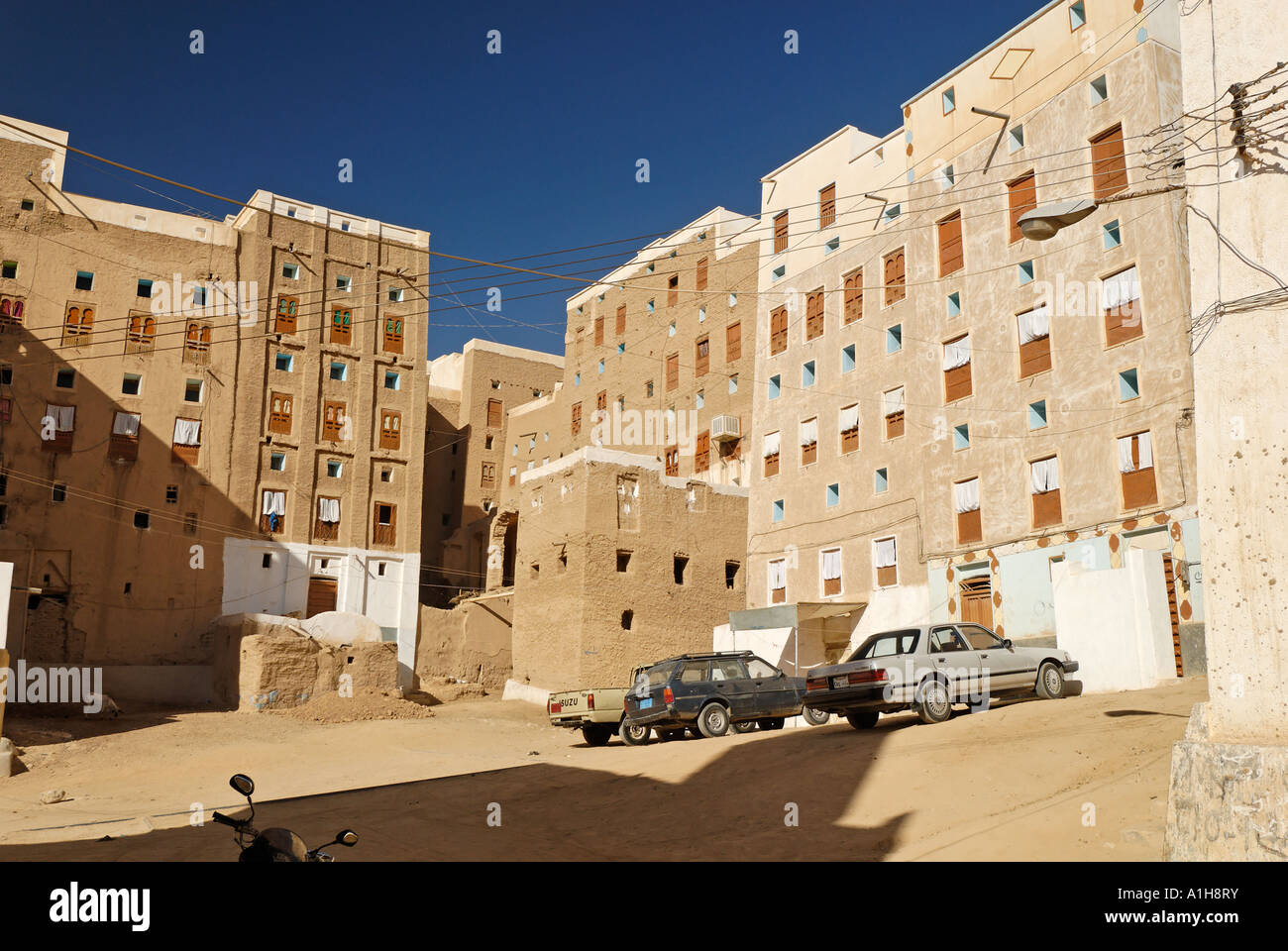 old town of Shibam Wadi Hadramaut Yemen Stock Photo - Alamy