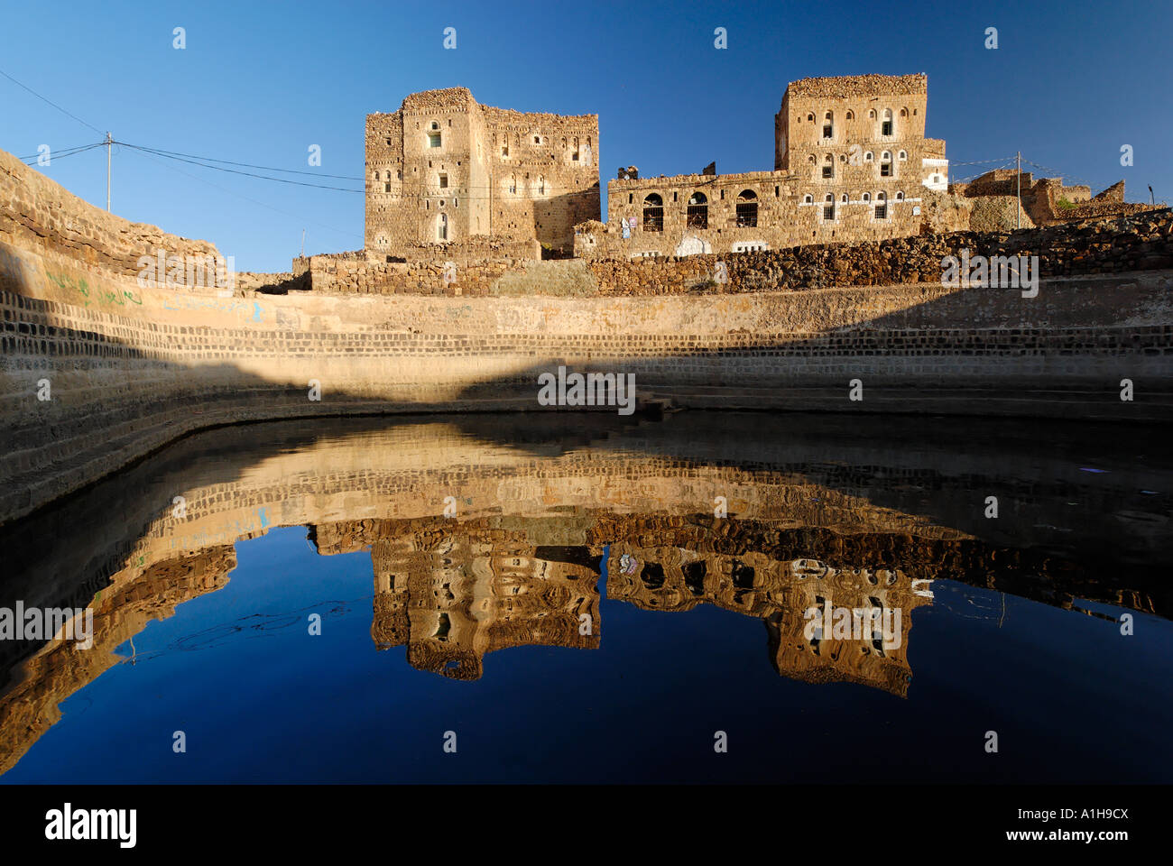Historic cisterne in mountain village hi-res stock photography and ...