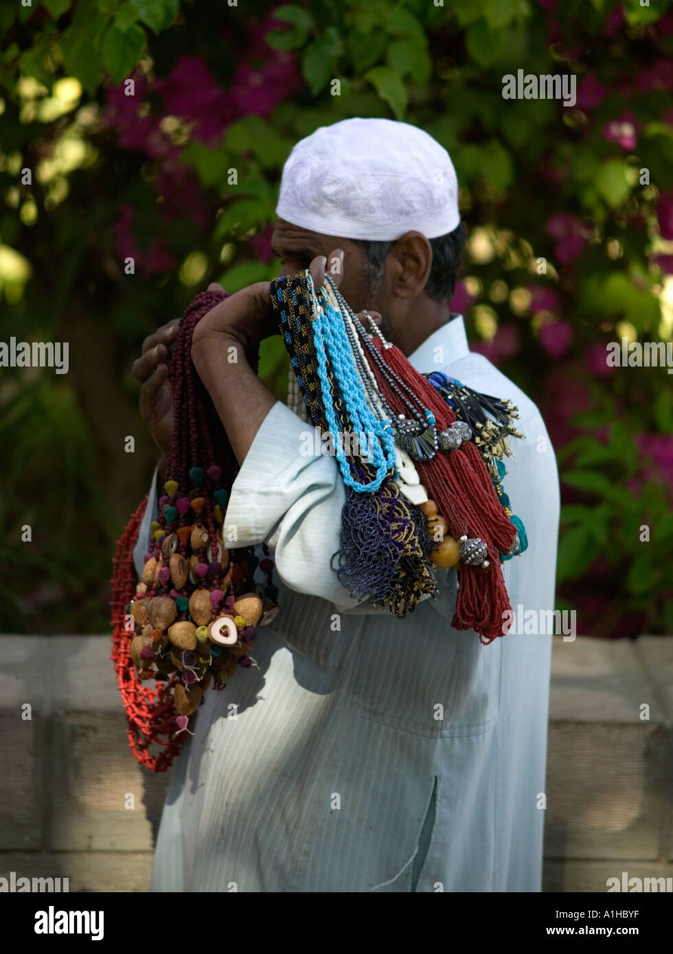 Vendor of souvenirs in Aswan, Egypt Stock Photo - Alamy