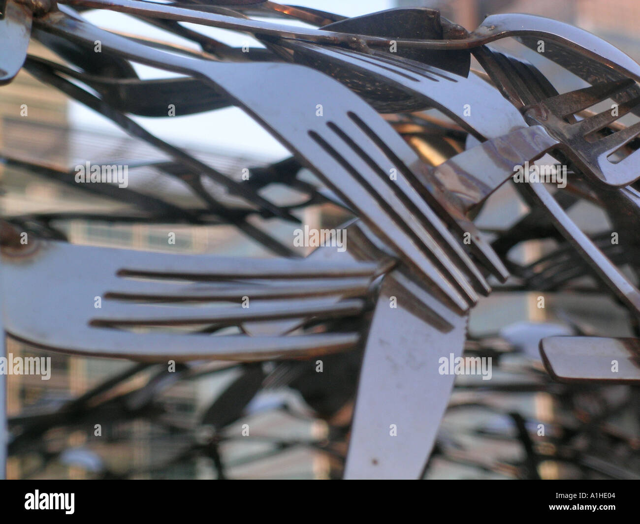 Pile of mixed cutlery hi-res stock photography and images - Alamy