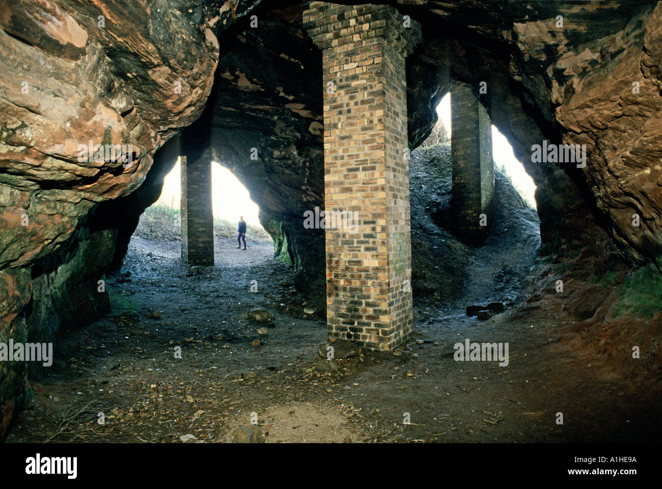 Wemyss caves fife hi-res stock photography and images - Alamy