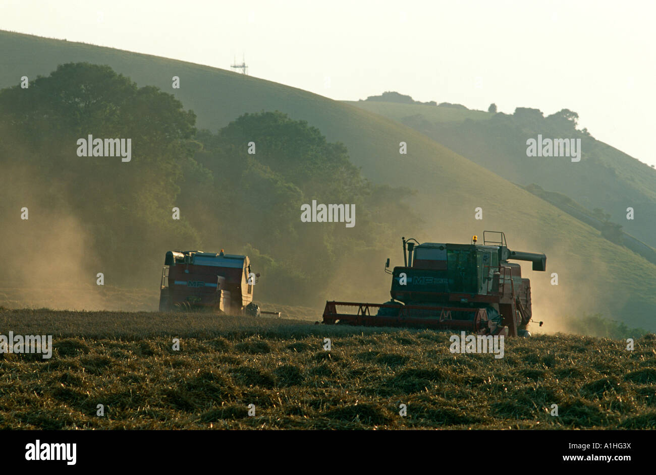 Combine harvesters hi-res stock photography and images - Alamy