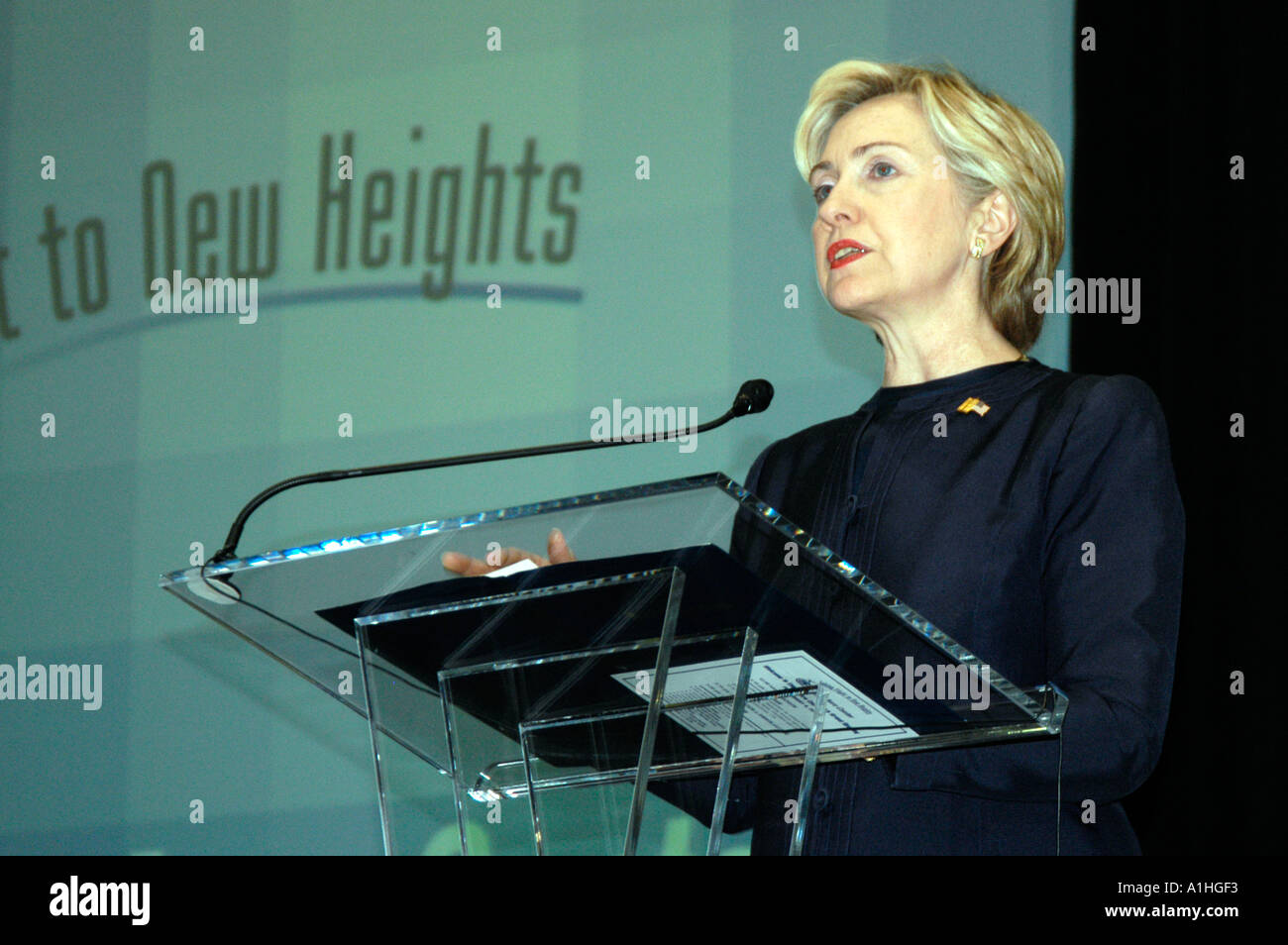 Bill clinton and hillary hi-res stock photography and images - Alamy