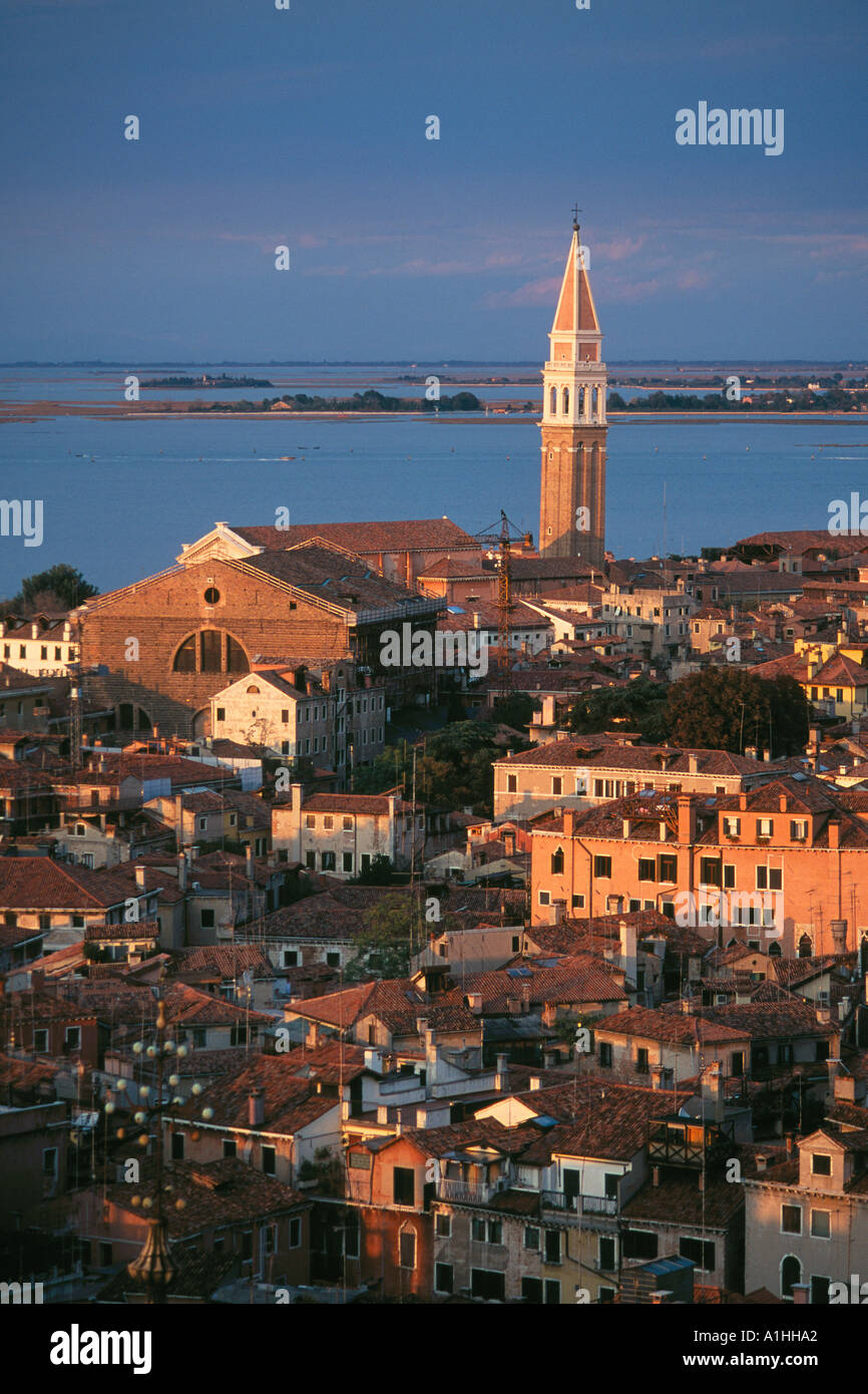 Northeast View from St Mark s Campanile with San Francesco della Vigna ...