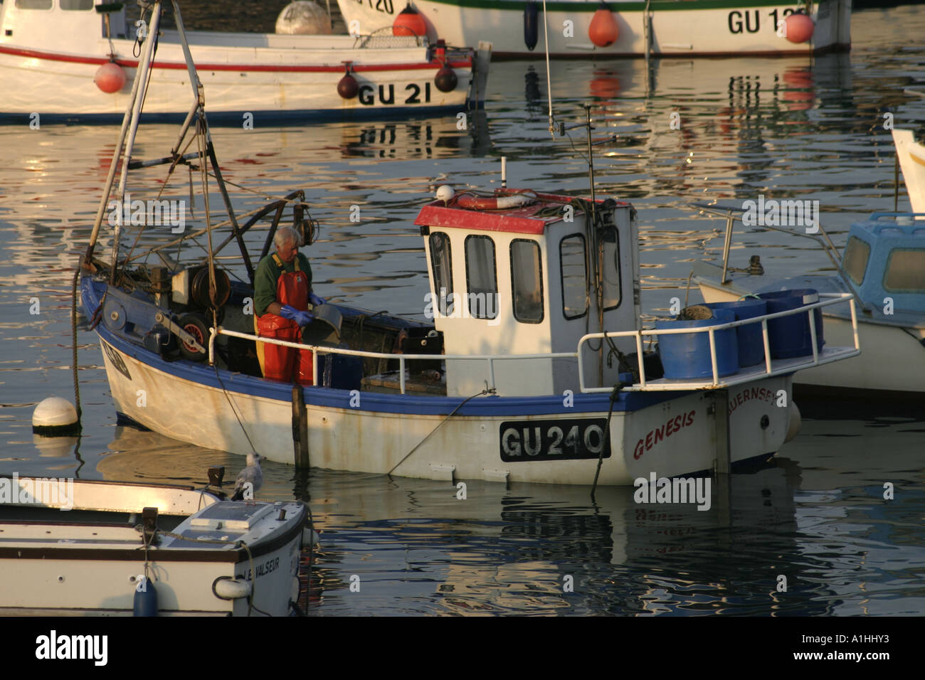 Guernsey fisherman hi-res stock photography and images - Alamy