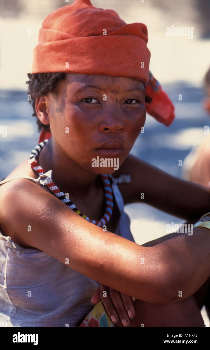 Bushman girl hi-res stock photography and images - Alamy