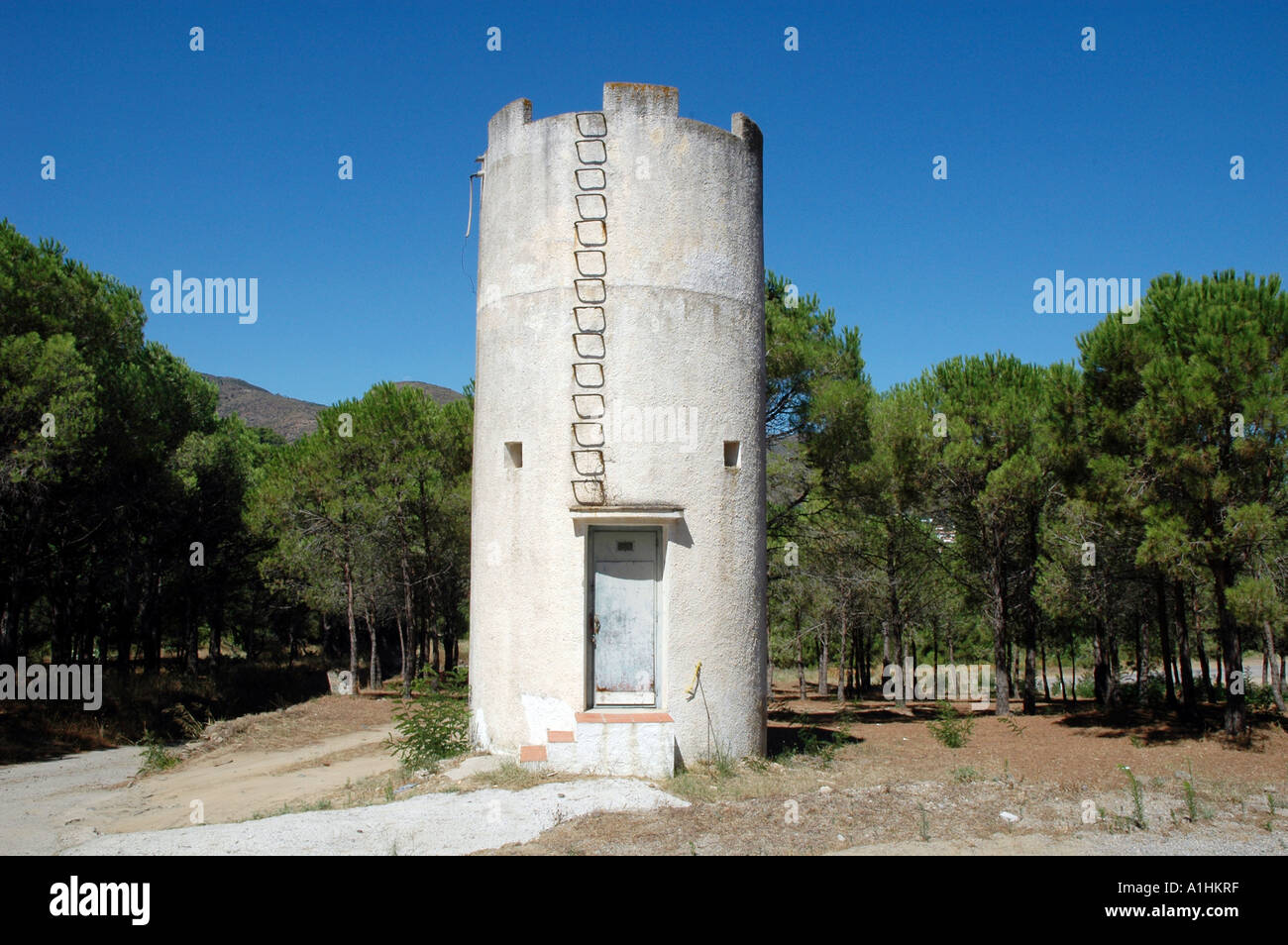 water tower in landscape Stock Photo - Alamy