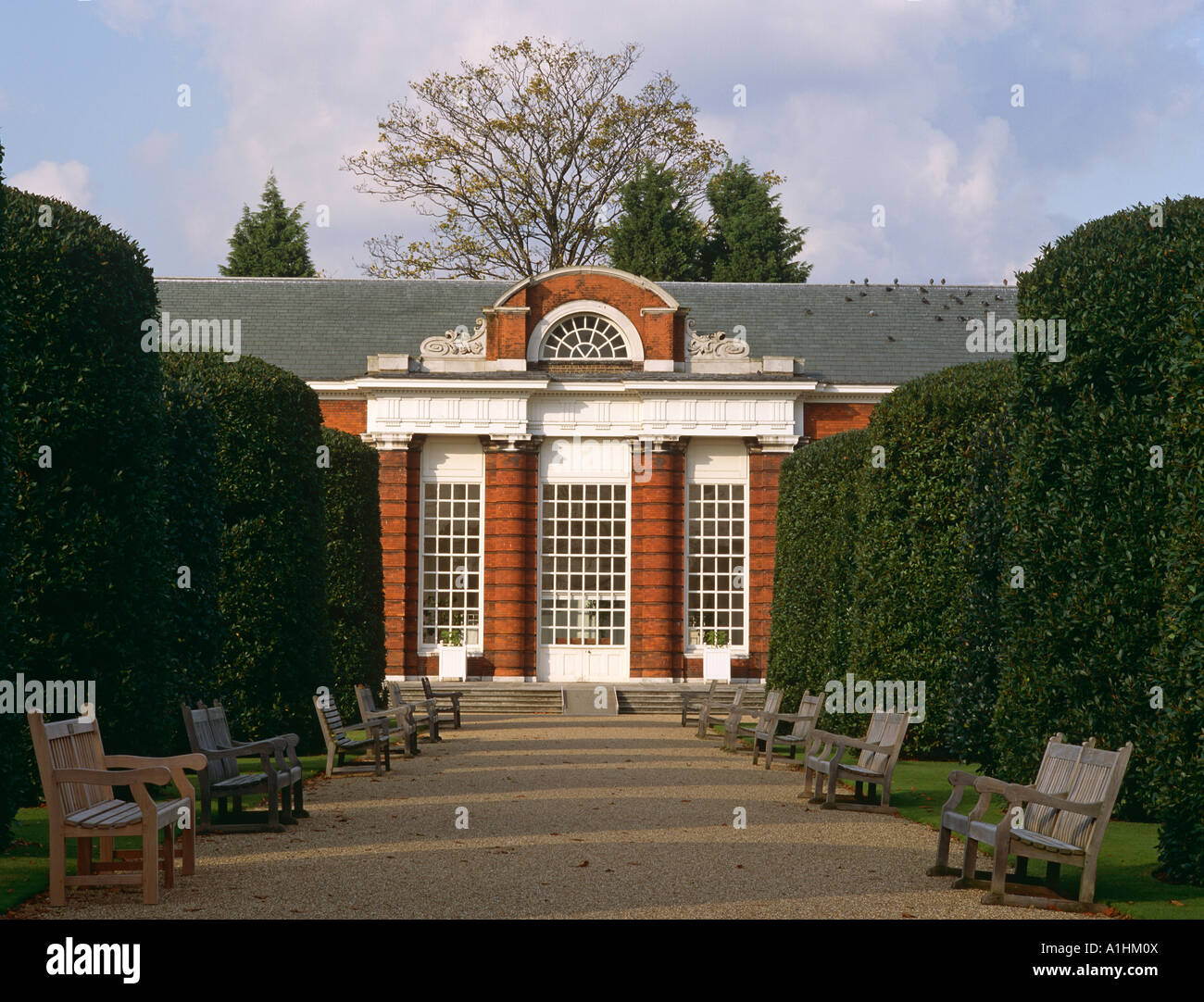 The Orangery Kensington Palace Hyde Park West End London UK Stock Photo ...