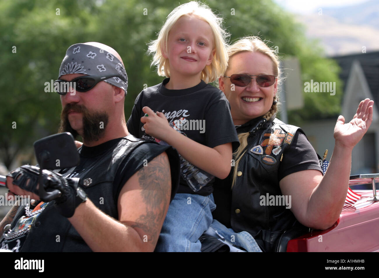 Man Riding Bike Waving High Resolution Stock Photography and Images - Alamy