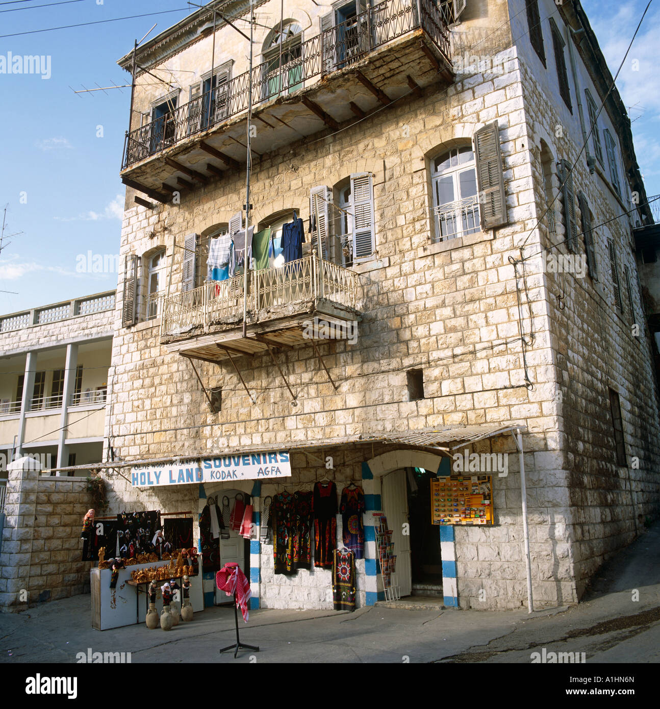 Souvenir Shop Nazareth Israel Middle East Stock Photo - Alamy