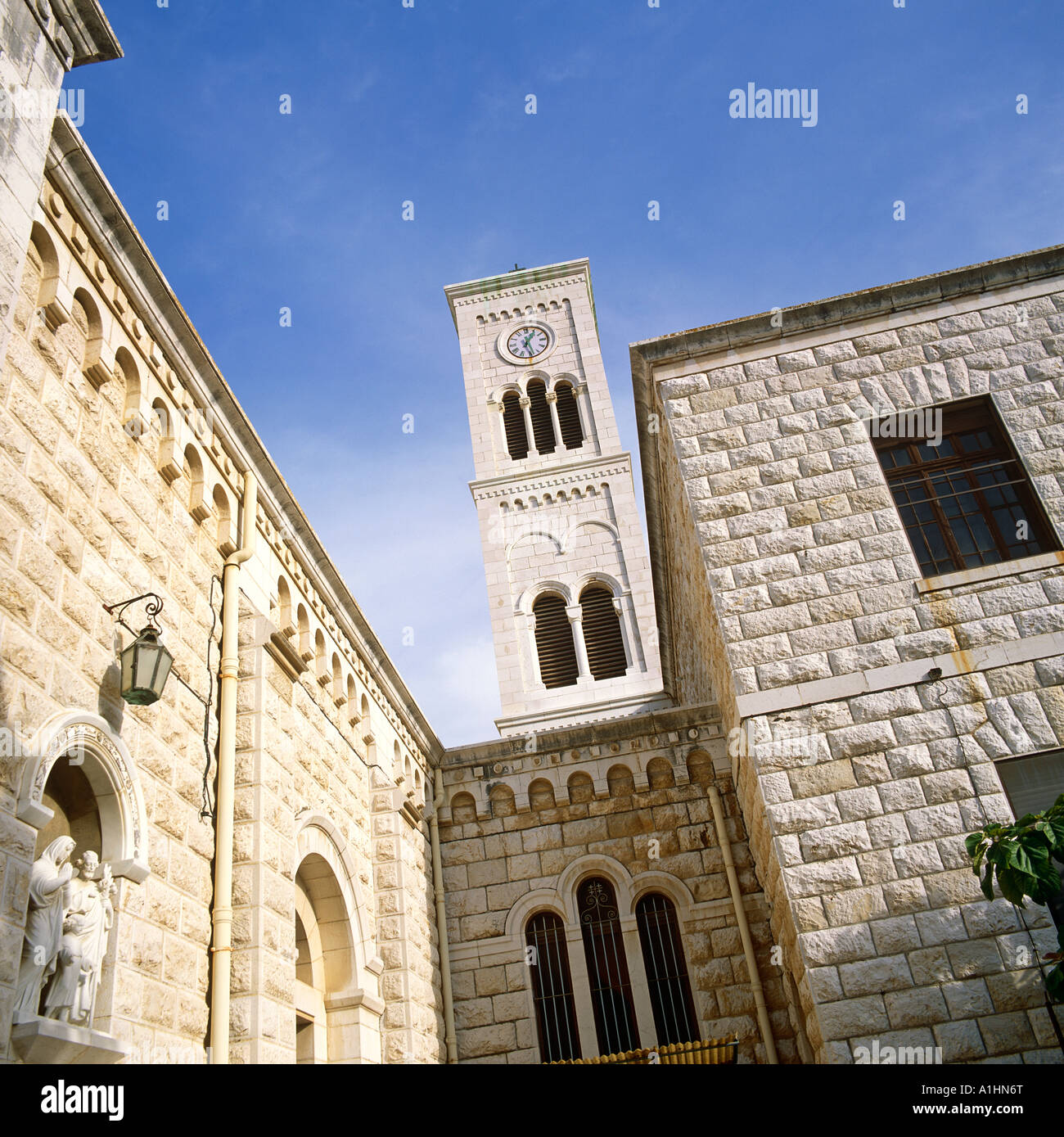 Church Of Saint Joseph Nazareth Israel Middle East Stock Photo - Alamy