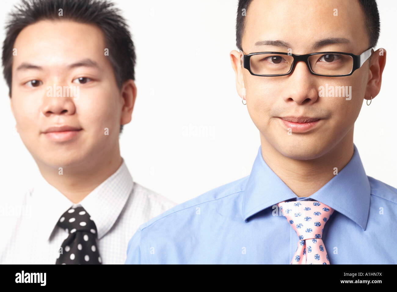 Portrait two gentlemen hi-res stock photography and images - Alamy