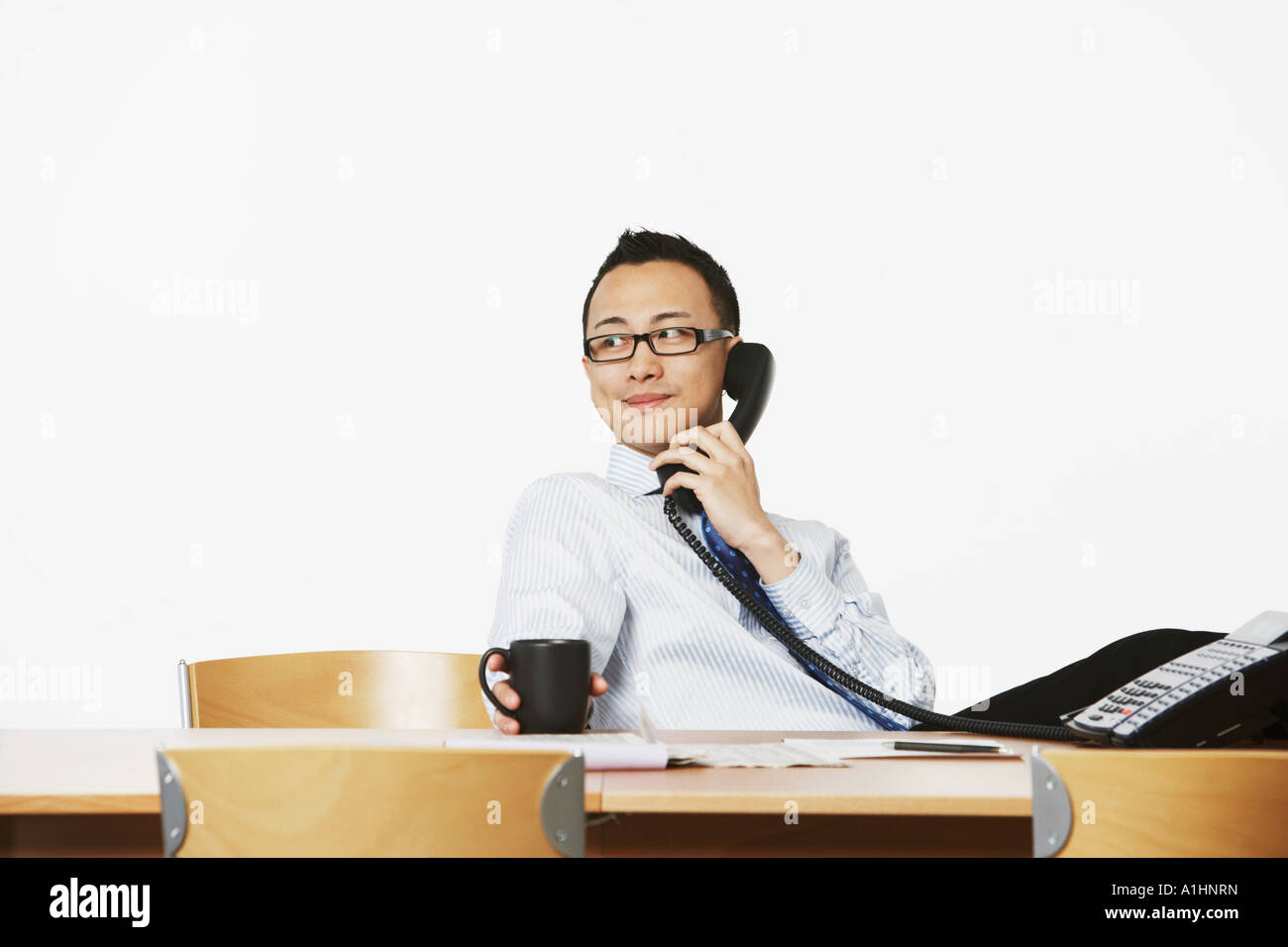 Three People Talking, One Black High Resolution Stock Photography and ...