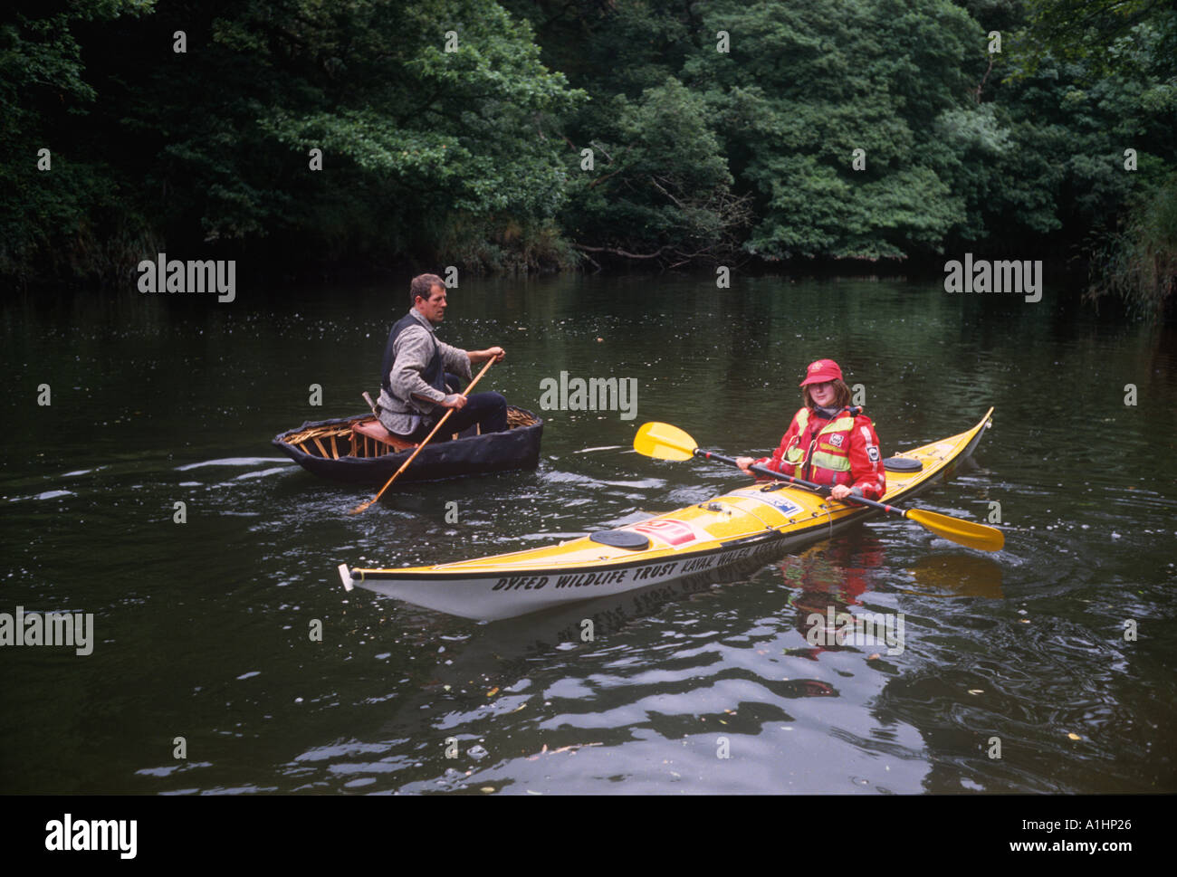 Welsh coracle hi-res stock photography and images - Alamy