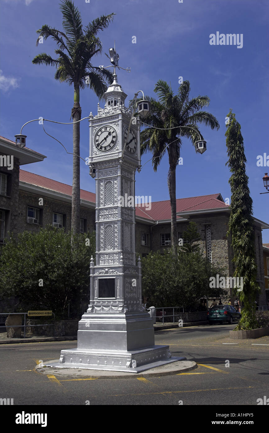 Replica Big Ben clock tower Independence Avenue Victoria Mahe ...