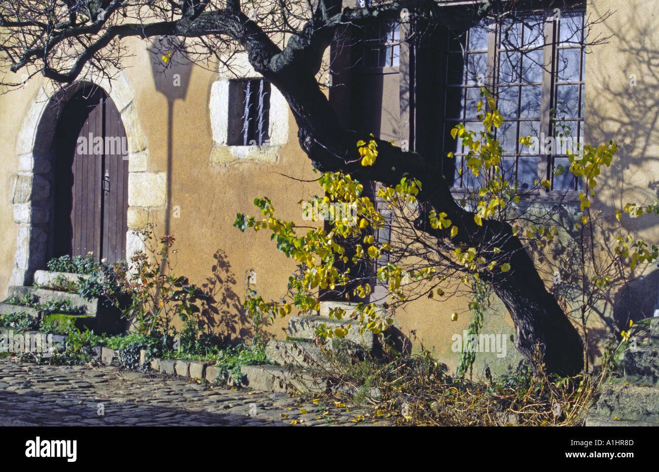 Old traditional house in Redon France Stock Photo - Alamy