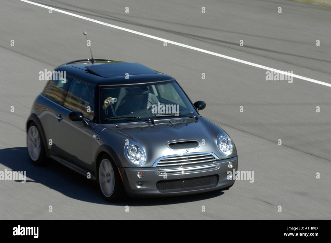 MINI Cooper S doing touring laps at a club day at Michigan ...