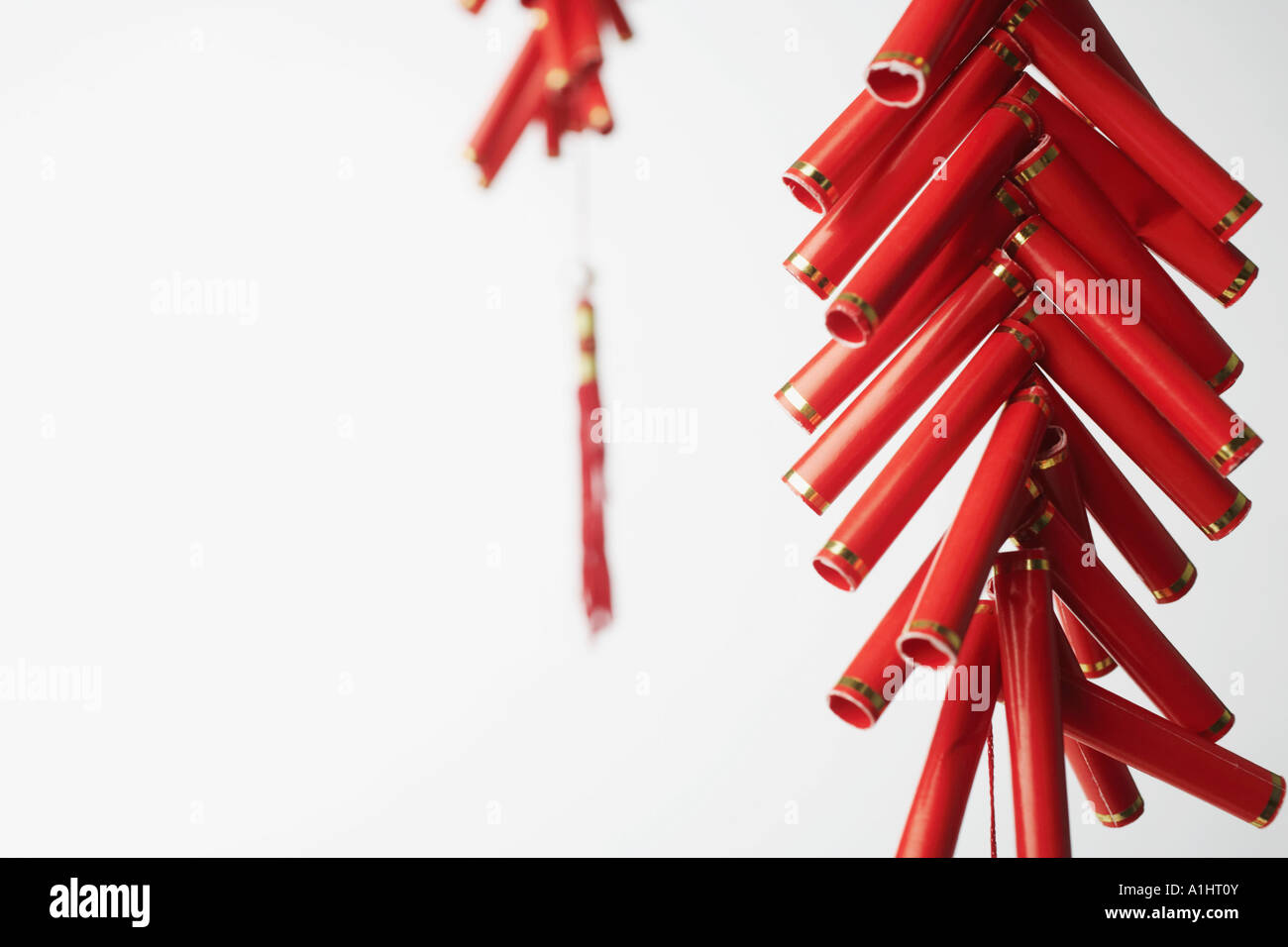 Close-up of Chinese fire crackers Stock Photo - Alamy
