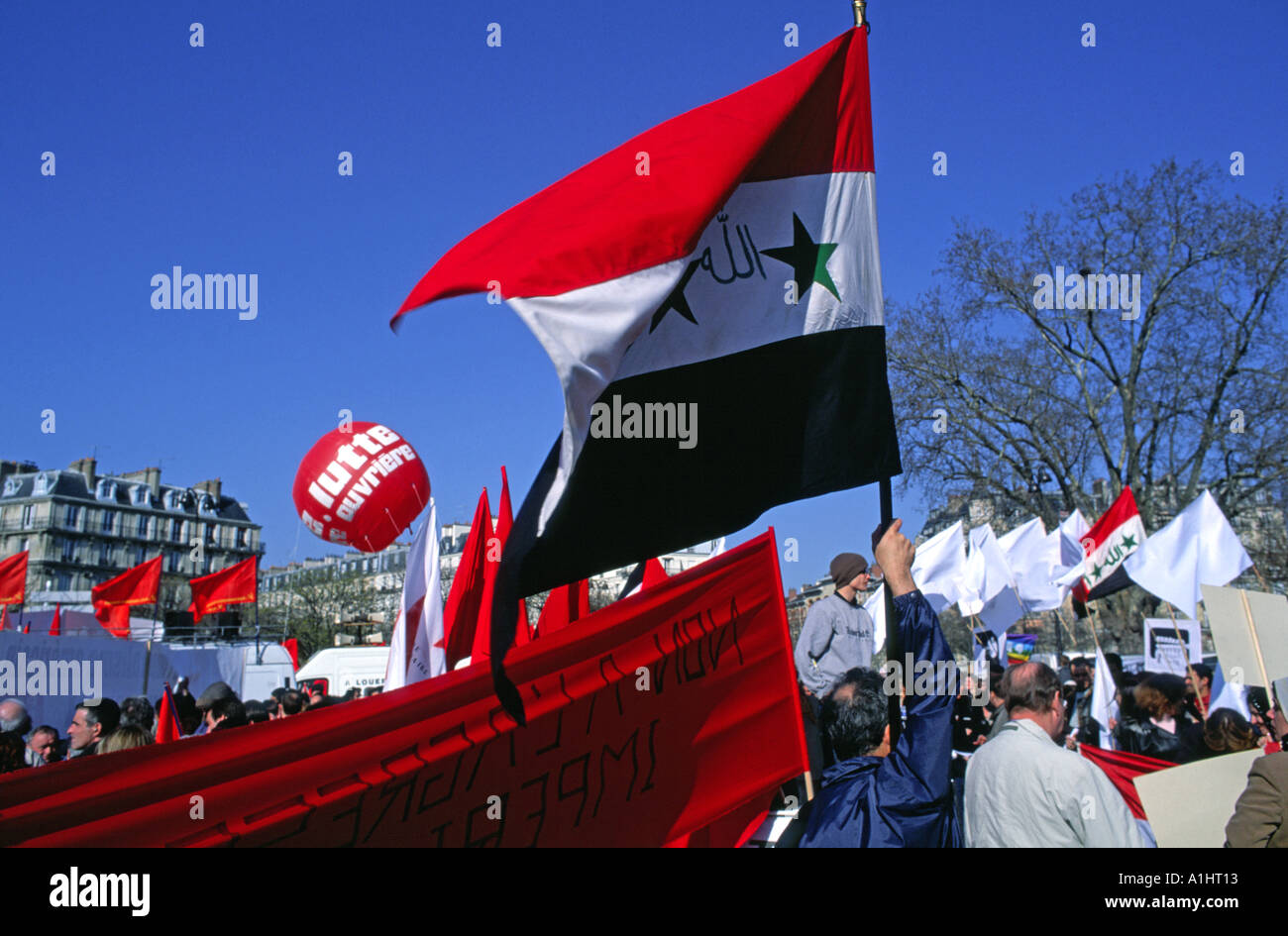 Banner war iraq 2004 hi-res stock photography and images - Alamy