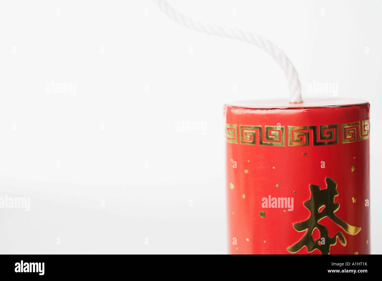 Close-up of a Chinese fire cracker Stock Photo - Alamy