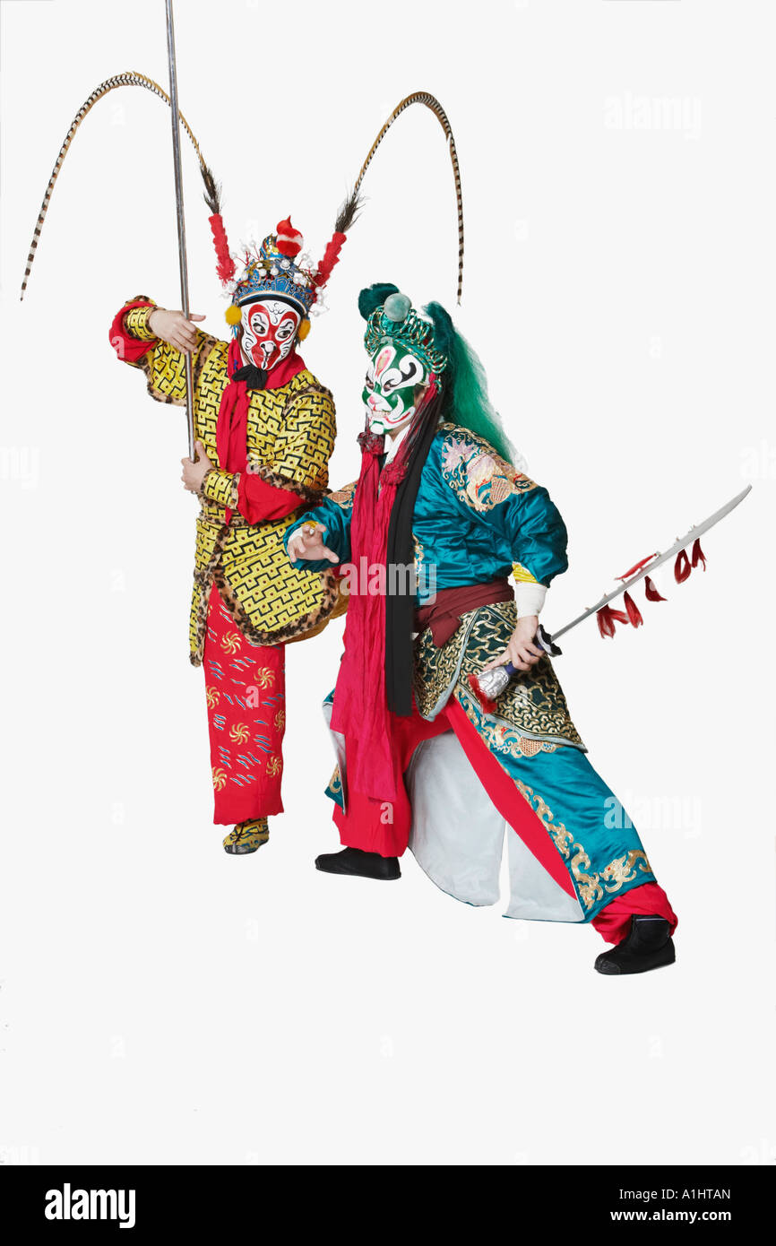 Chinese opera performers Cut Out Stock Images & Pictures - Alamy