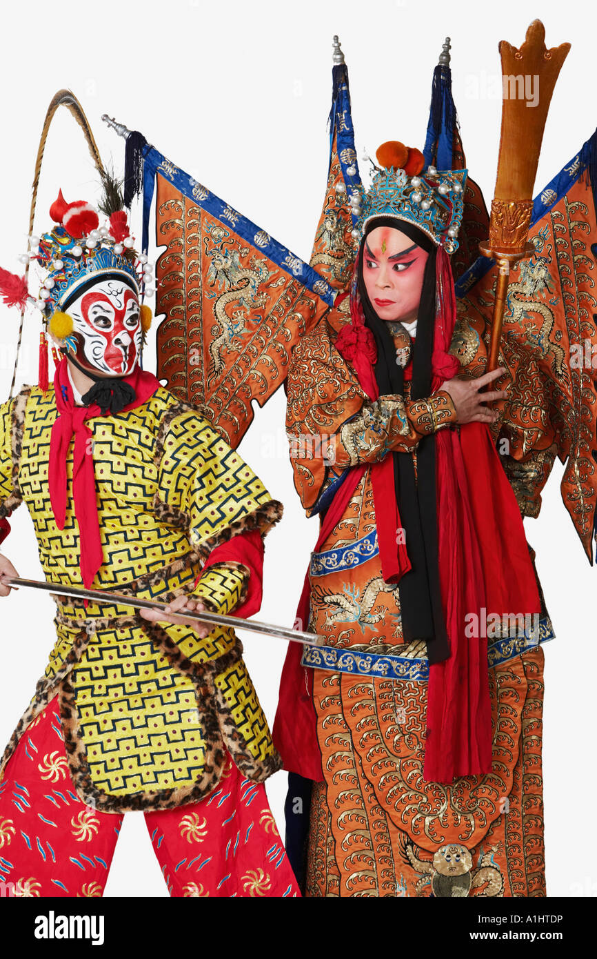 Three traditional opera performers hi-res stock photography and images ...