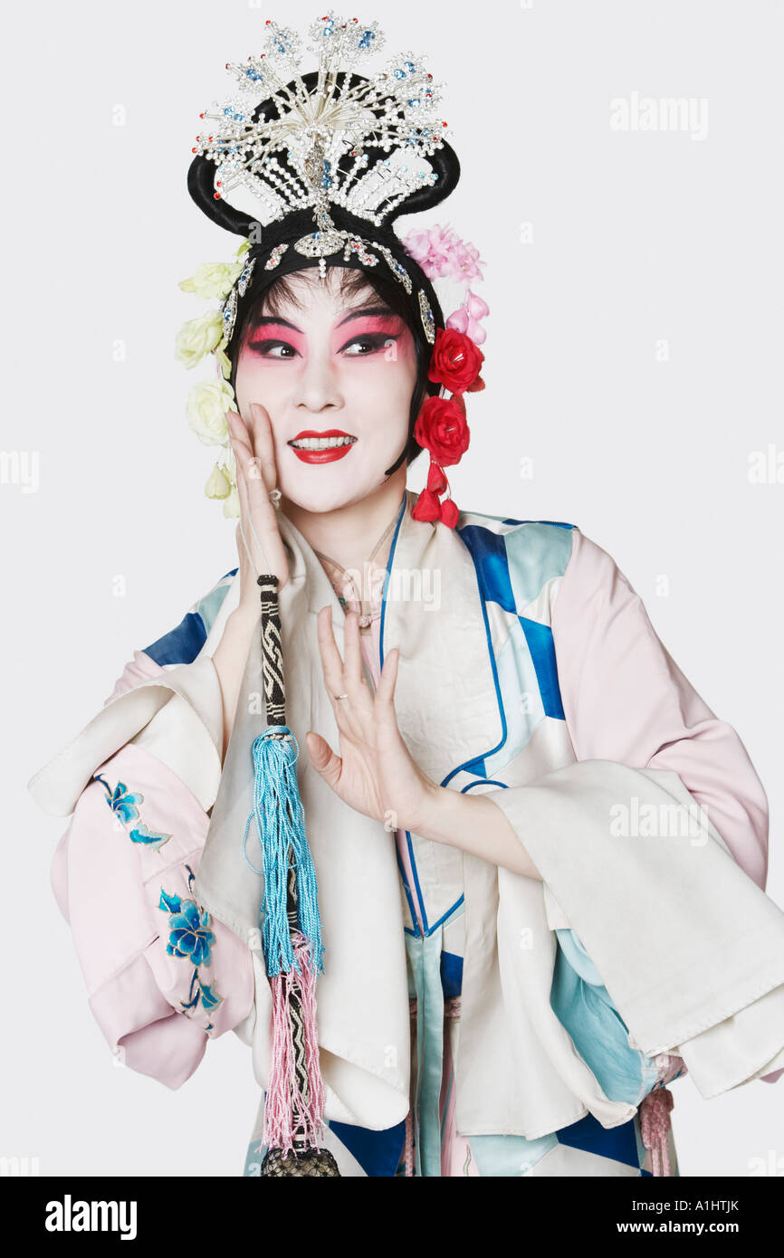 Mature woman wearing traditional clothing Stock Photo - Alamy