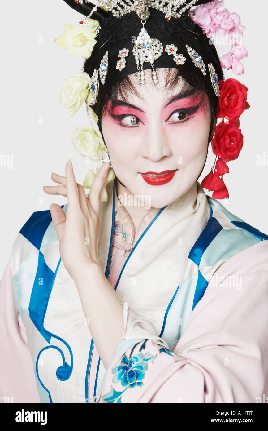 Mature woman wearing traditional clothing Stock Photo - Alamy