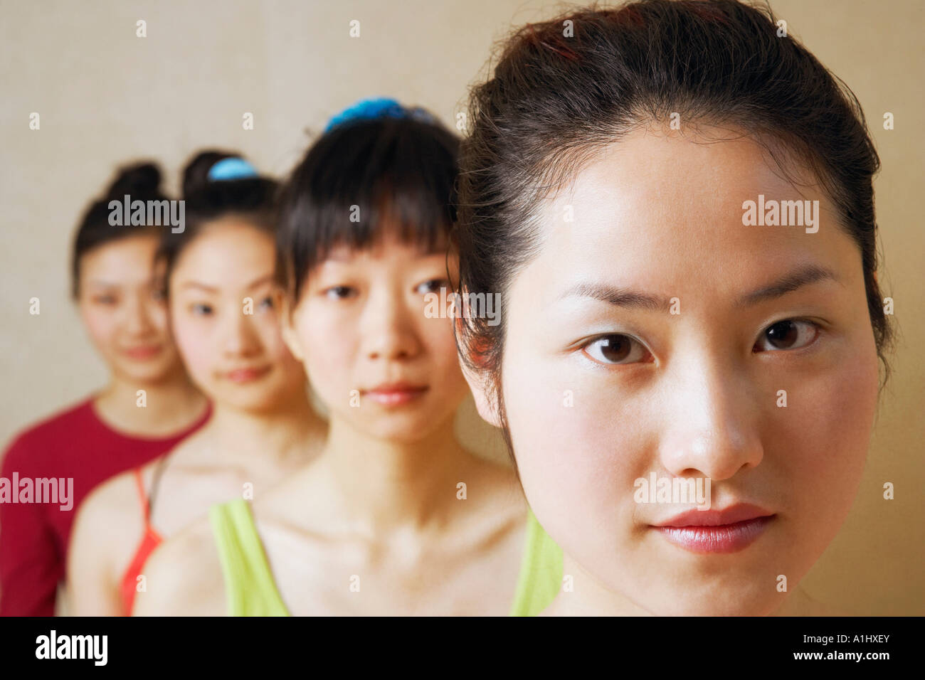Four women contemplate hi-res stock photography and images - Alamy
