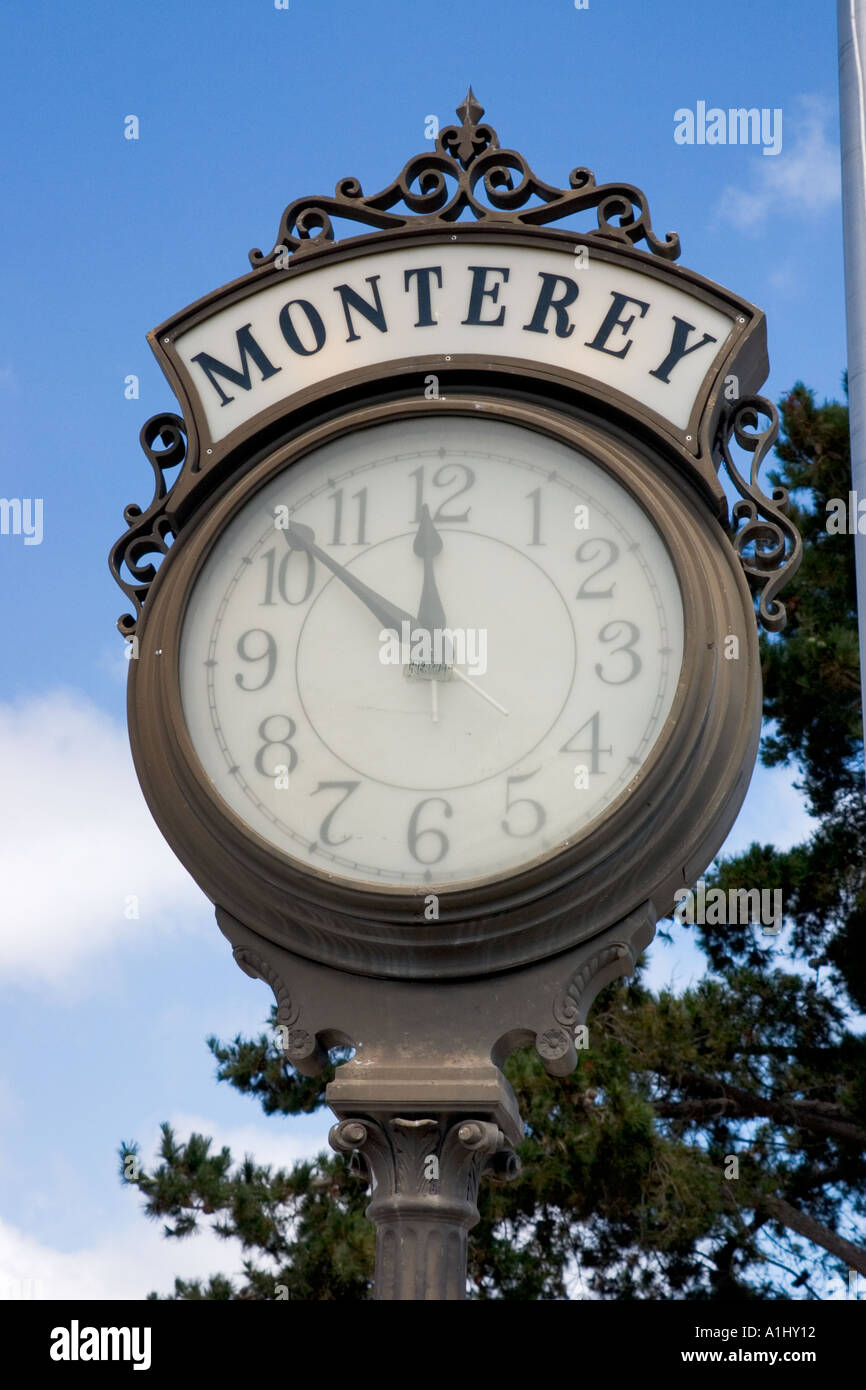 Monterey clock hi-res stock photography and images - Alamy