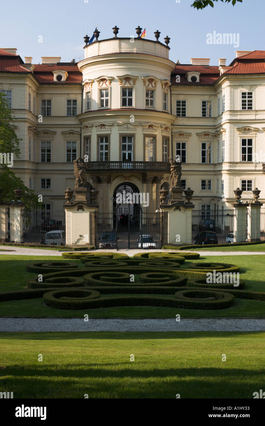 German embassy prague hi-res stock photography and images - Alamy