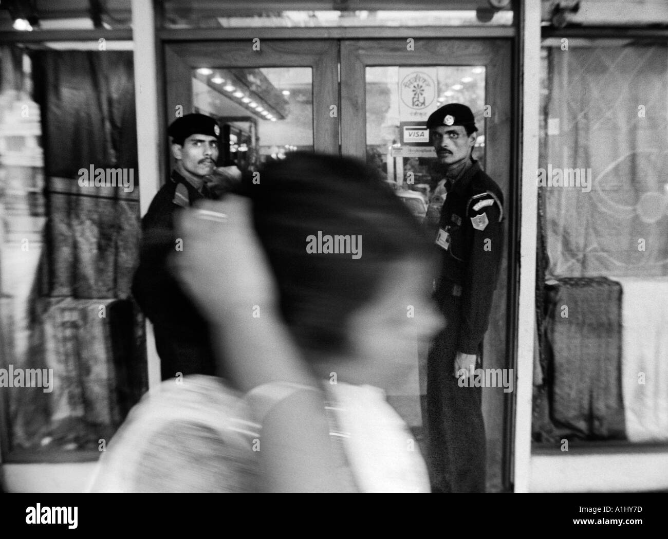 Foreground two guards hi-res stock photography and images - Alamy