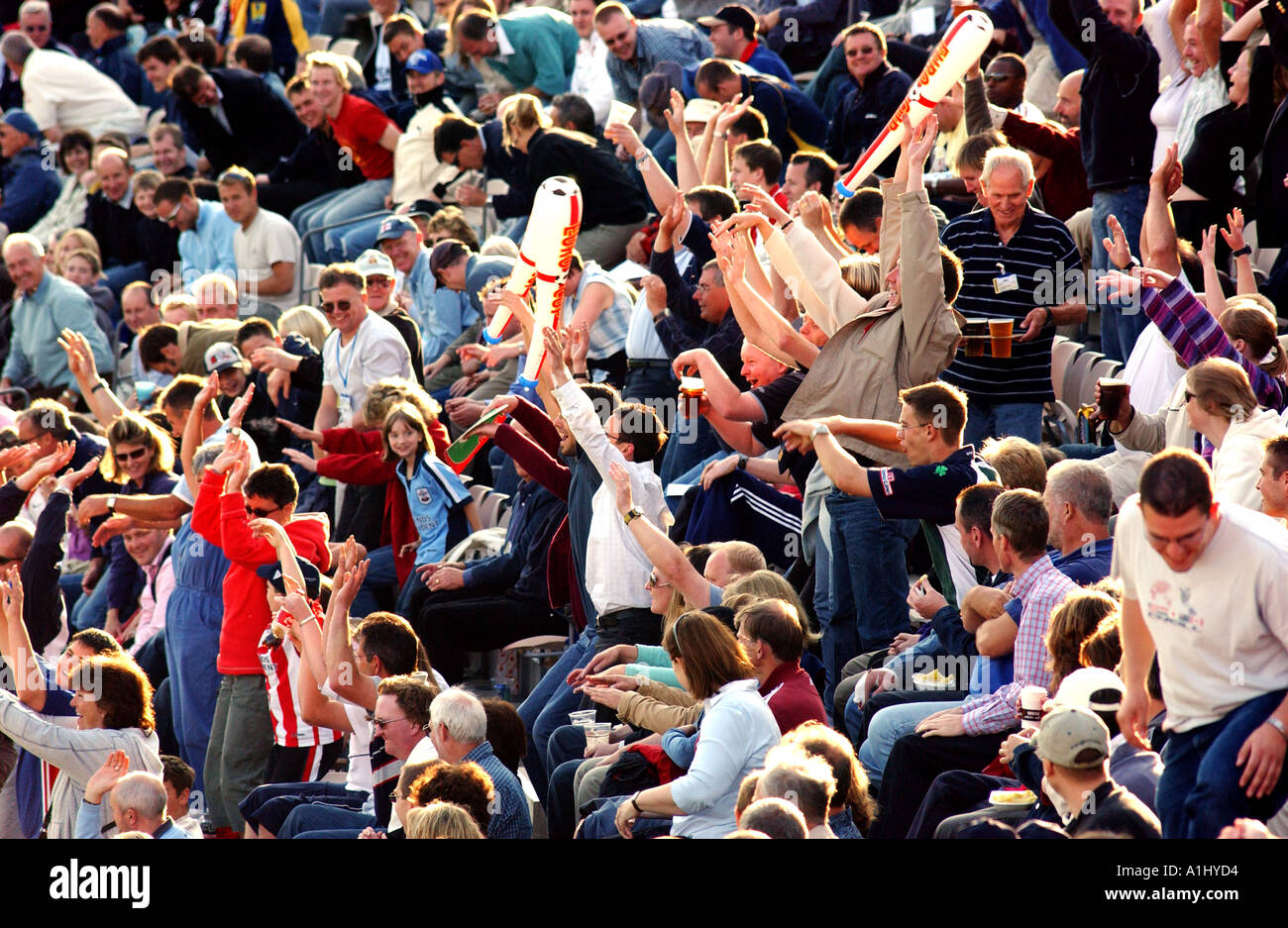 Cricket crowd hi-res stock photography and images - Alamy