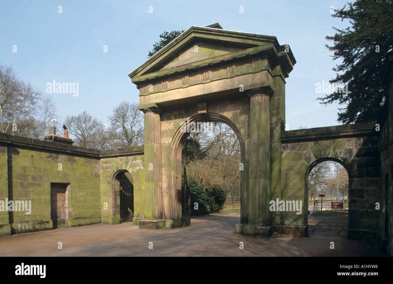 Tatton park entrance hi-res stock photography and images - Alamy