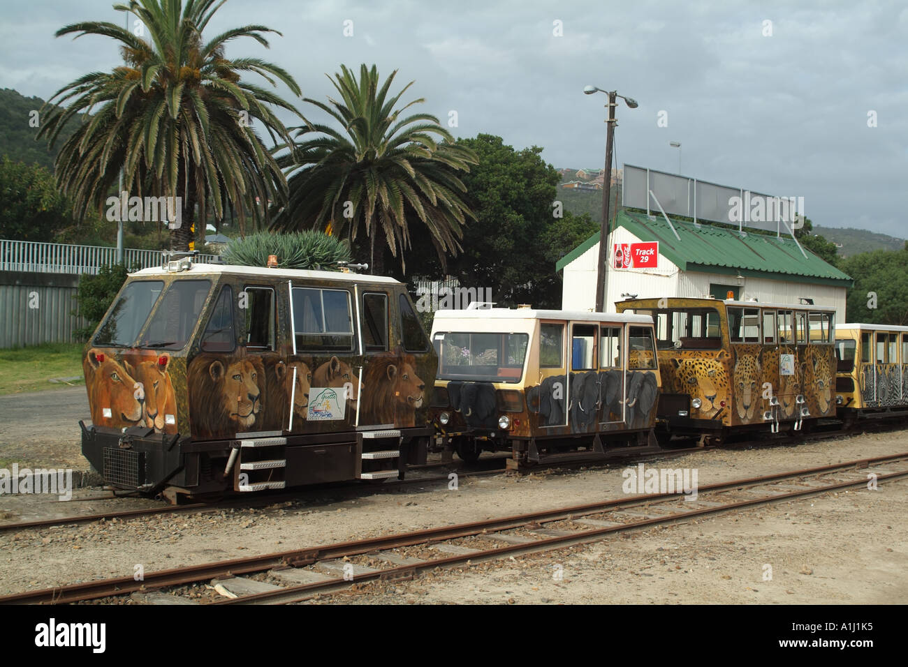 Wilderness railway station Western Cape South Africa RSA tourist train ...