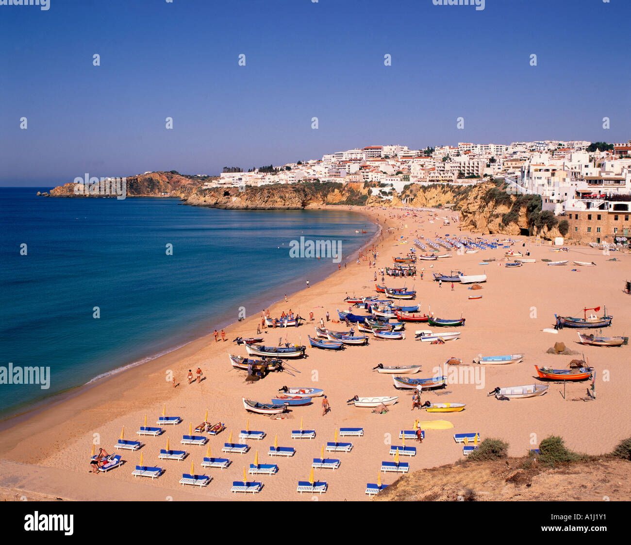 Albufeira beach algarve coast portugal hi-res stock photography and ...