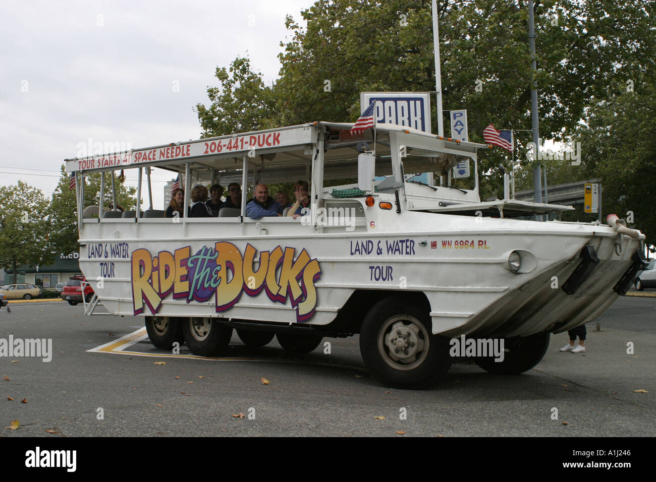 Seattle Duck Tour Stock Photo - Alamy