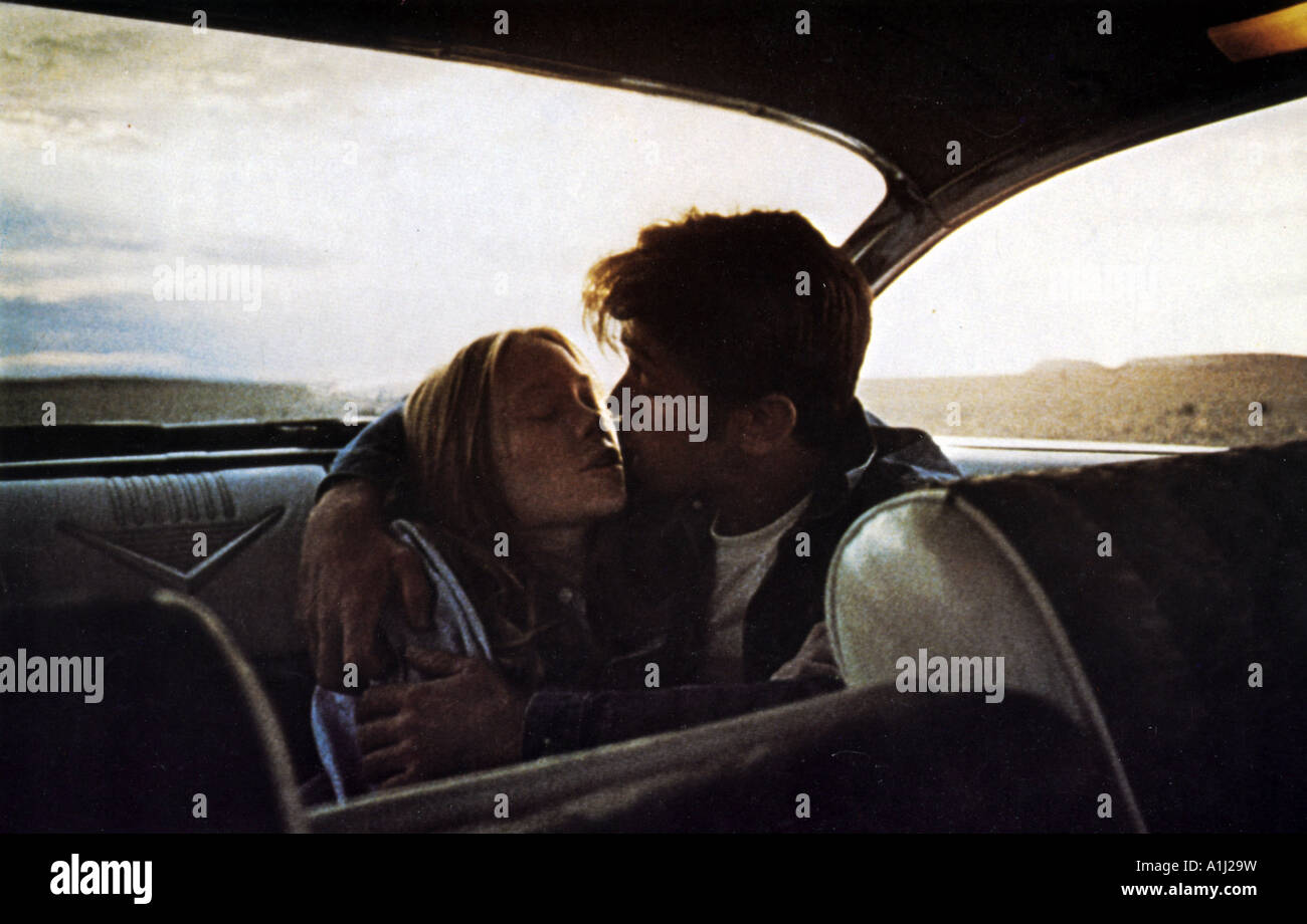 Badlands Year 1974 Director Terence Malick Martin Sheen Sissi Spacek ...
