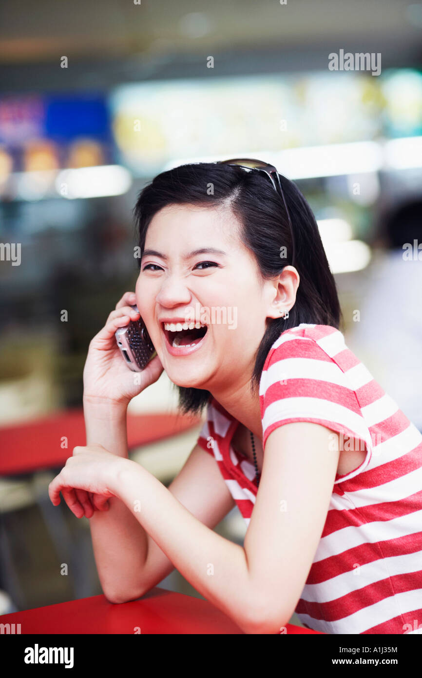 Chinese ladies laughing hi-res stock photography and images - Alamy