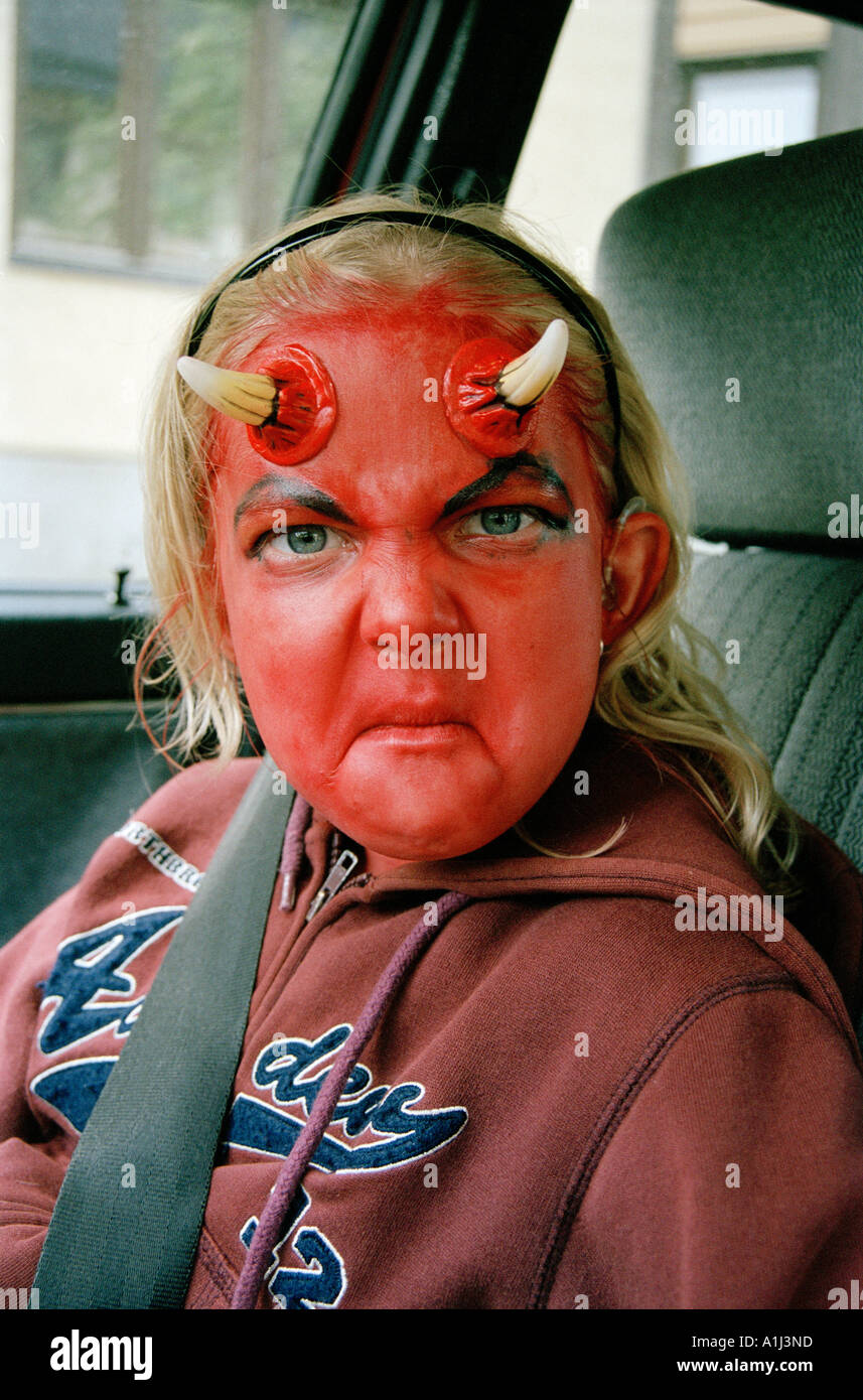 A female devil Stock Photo - Alamy