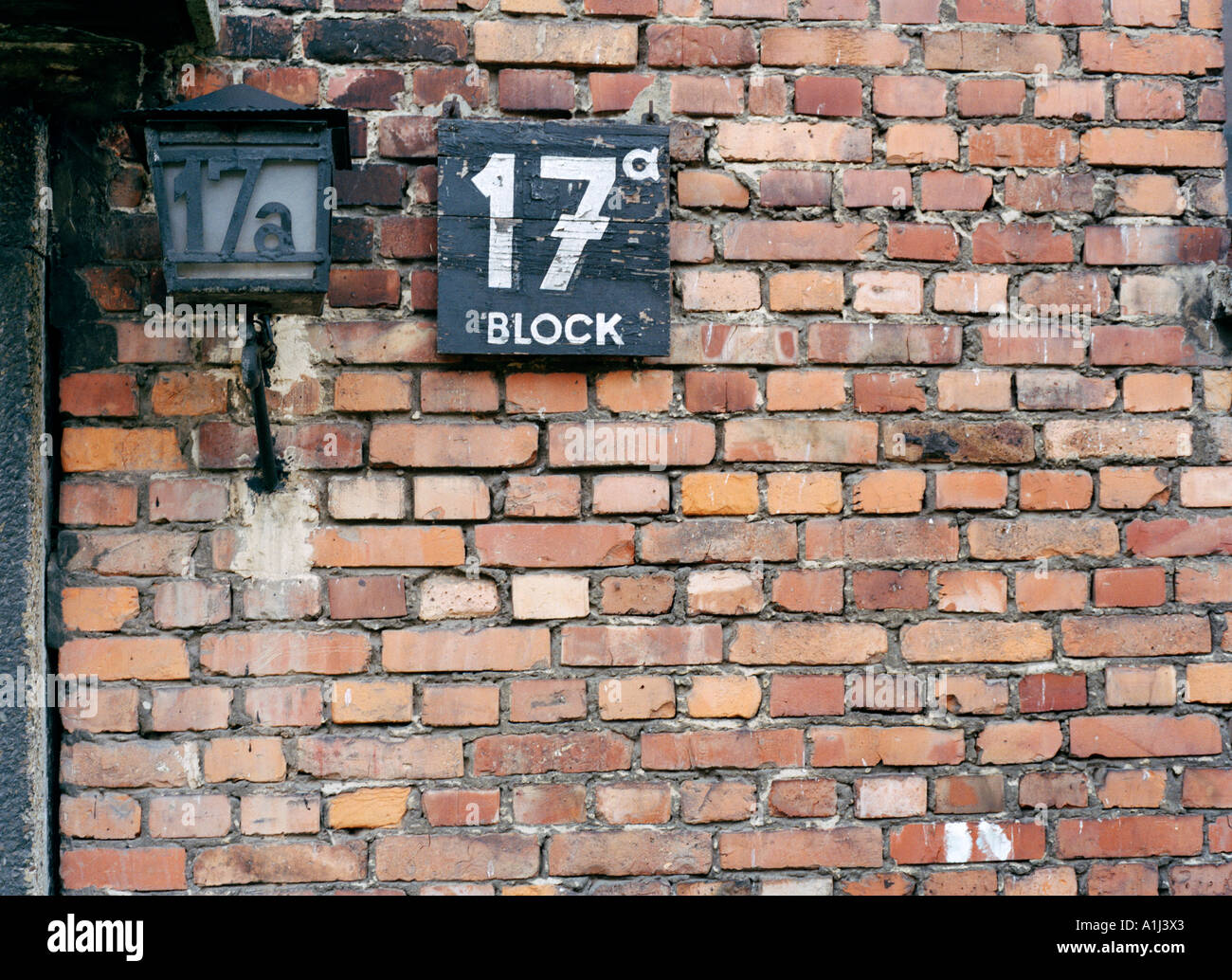 Block 17 in Auschwitz-Birkenau Stock Photo - Alamy