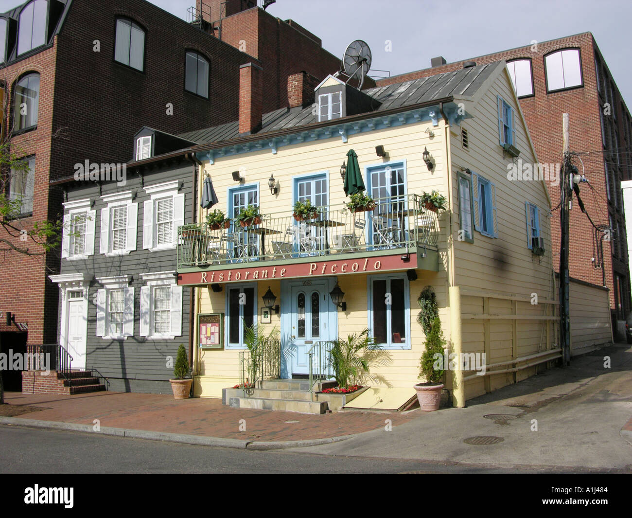 Downtown main street of Georgetown Washington D C Stock Photo - Alamy