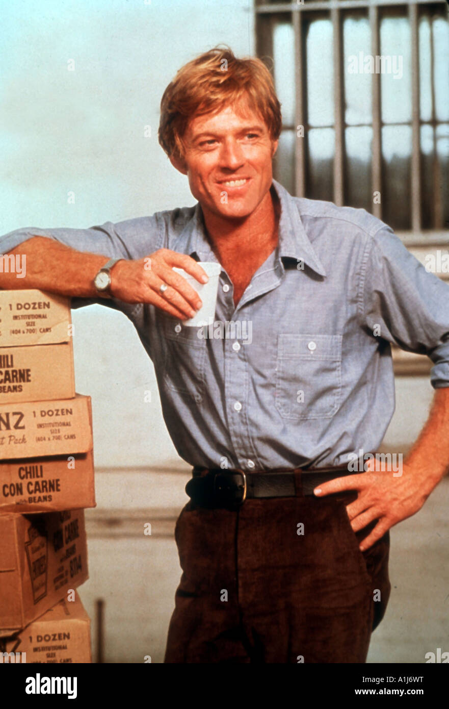 Brubaker Year 1980 Director Stuart Rosenberg Robert Redford Stock Photo ...