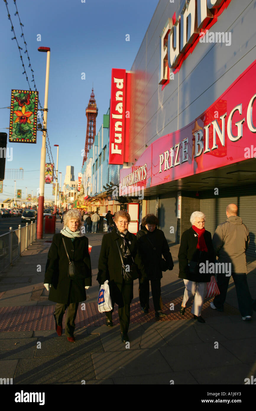 Funland in Blackpool, Lancashire Stock Photo - Alamy