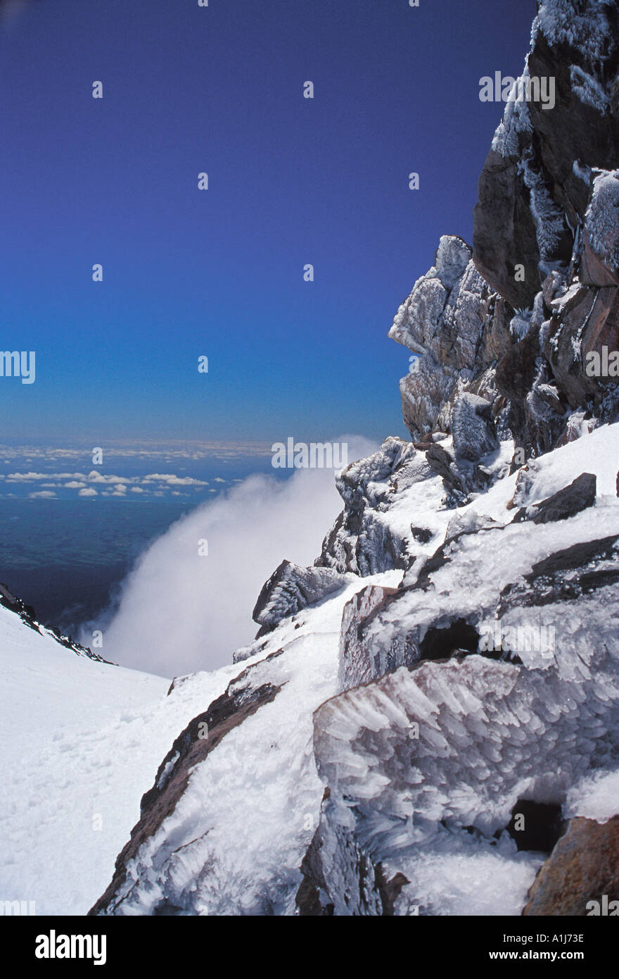 Mt Taranaki Egmont National Park Summit New Zealand Stock Photo - Alamy