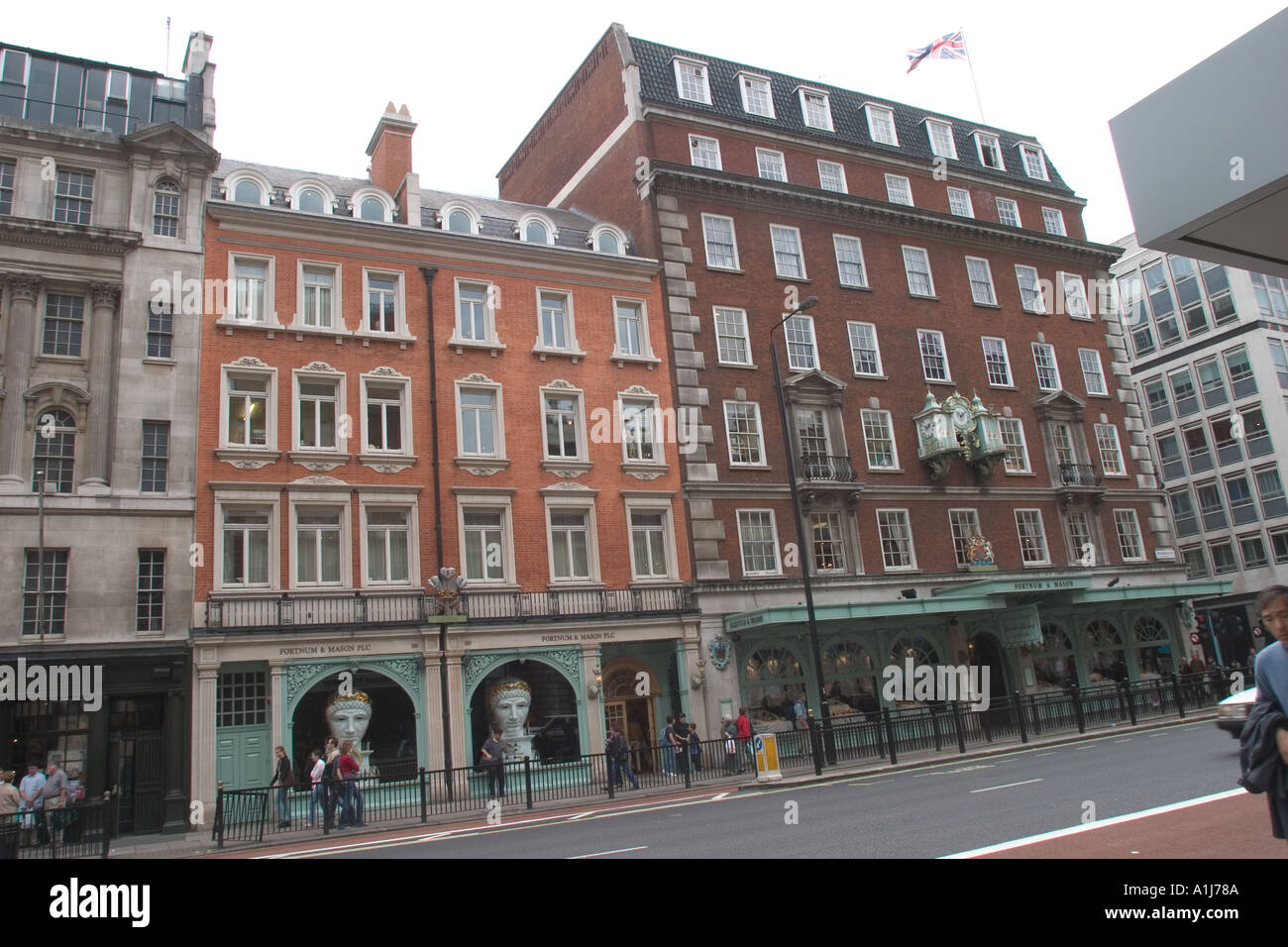 Exterior of Fortnum and Mason store in Piccidilly London GB UK Stock ...